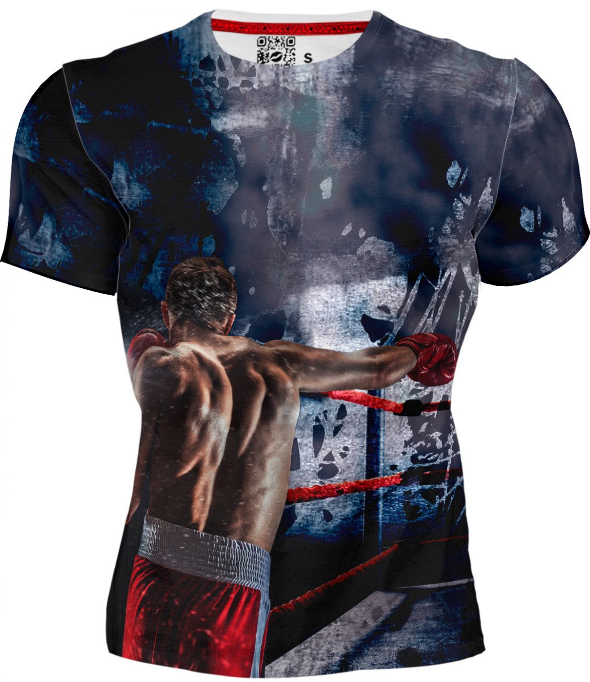 Playera Full Print Sublimado Boxeador Deporte Box